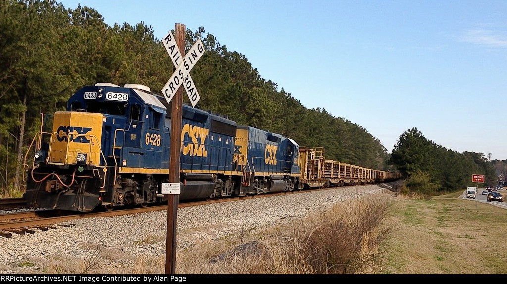 CSX GP40-2 6428